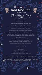 Menus – The Red Lion Cricklade
